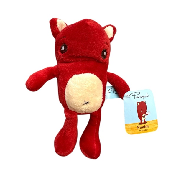 Noferin | Toys | Noferin Pecanpals Fimble The Inventor Red Plush ...